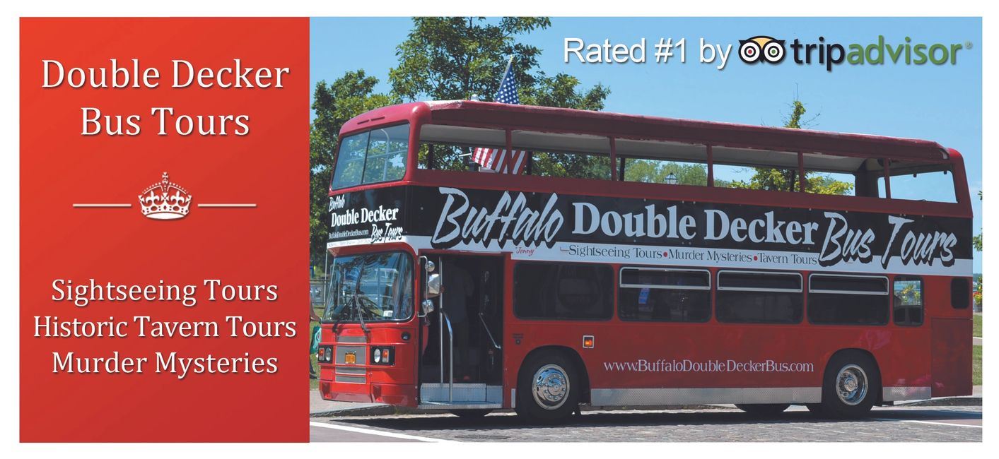 Buffalo Tours - Buffalo Double Decker Bus Tours | Buffalo Double Decker ...