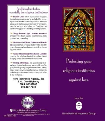 Church Insurance - Church General Liability - Clergy and Pastor ...