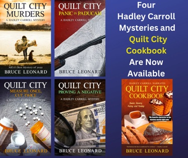 Bruce Leonard Writer - Mysteries, Editing, Novelist