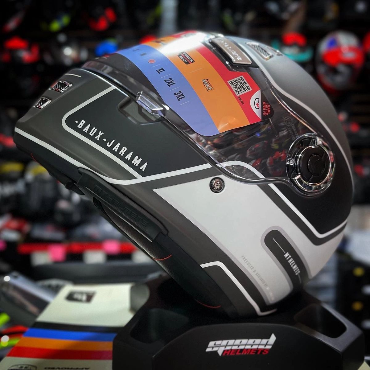 MT JARAMA BAUX C2 TITANIO MATE