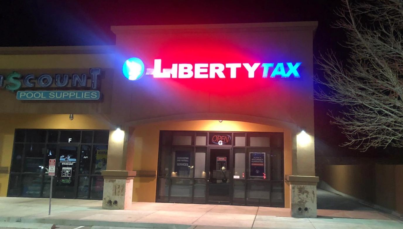 New Signage for Liberty Tax & Loans