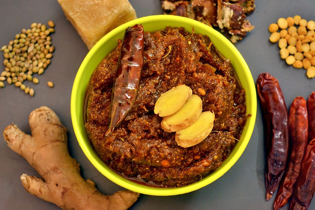 Allam Pachadi | Ginger Pickle | Adrak Ka Achaar