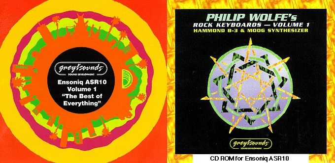 Ensoniq ASR-10 | 2 CD ROM Set