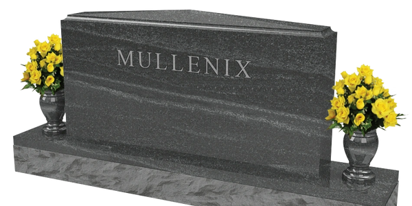 Headstones For Graves For Humans Single Upright Granite Headstone ...