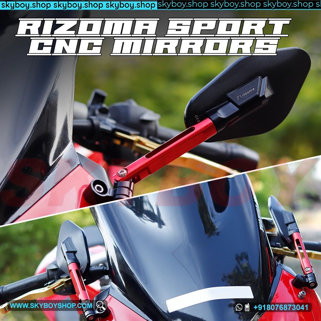 Rizoma sport cnc mirrors