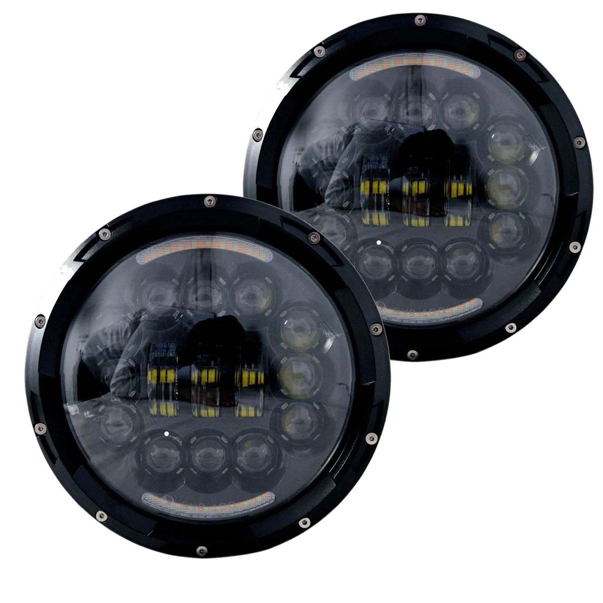 7 inch Round Led Head Light (Pack of 2)