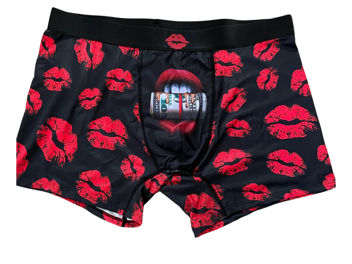 Hott Lips Money Boxer