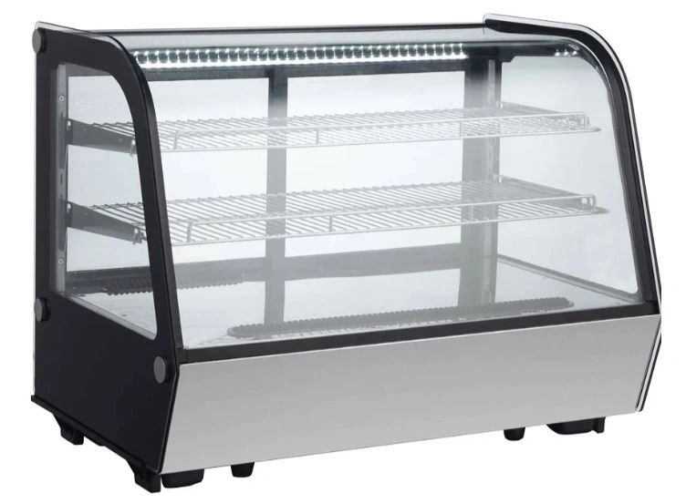 Omcan 34" Countertop Refrigerated Display Case - (3) Levels