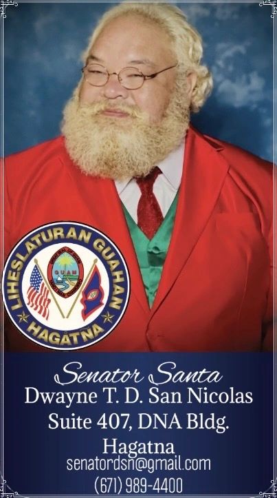 Senator Dwayne San Nicolas