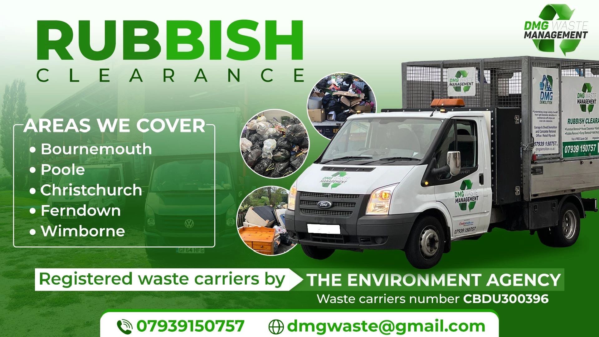 No.1 Rubbish Clearance Bournemouth, Poole, Christchurch, Dorset, UK