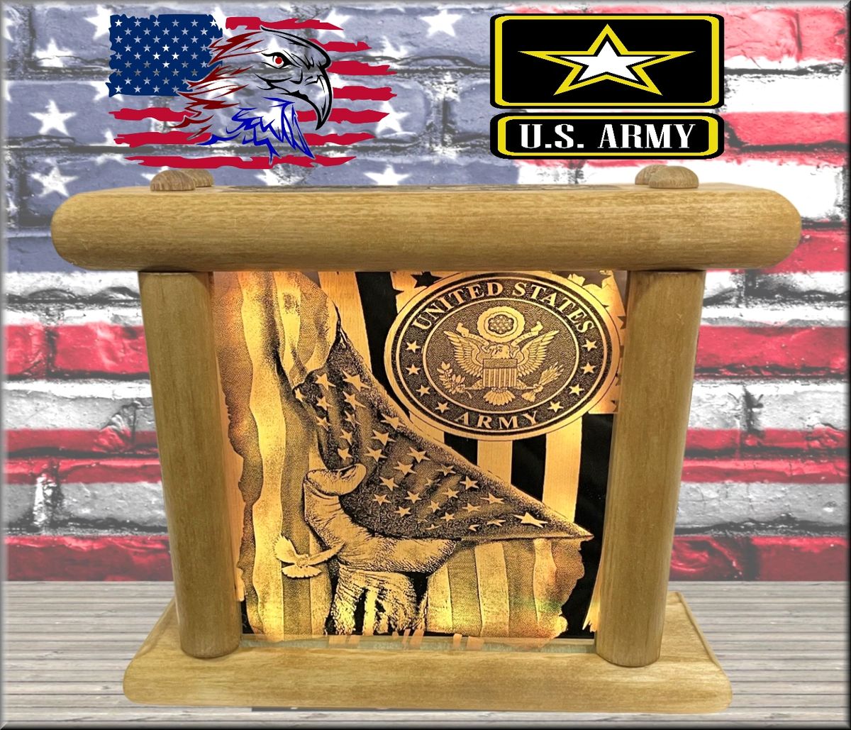 Army Pride LED Light Box