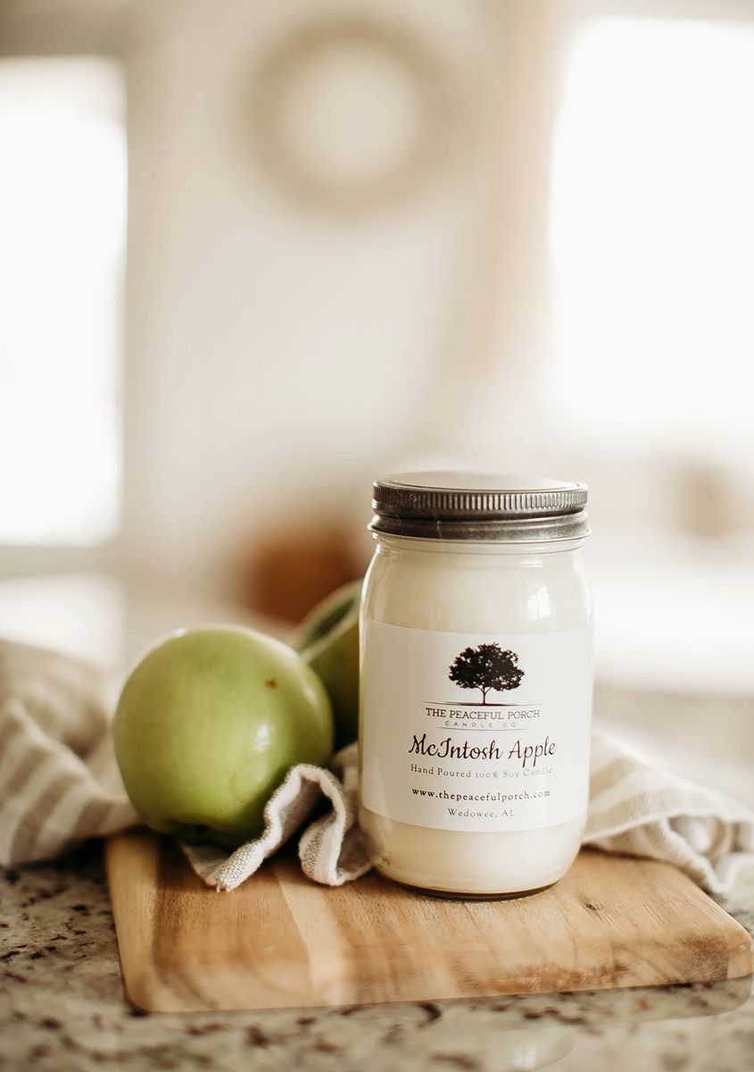 McIntosh Apple Jar Candles