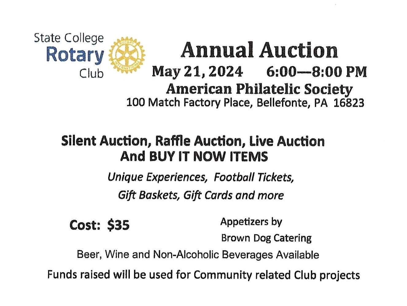 Auction Ticket purchase