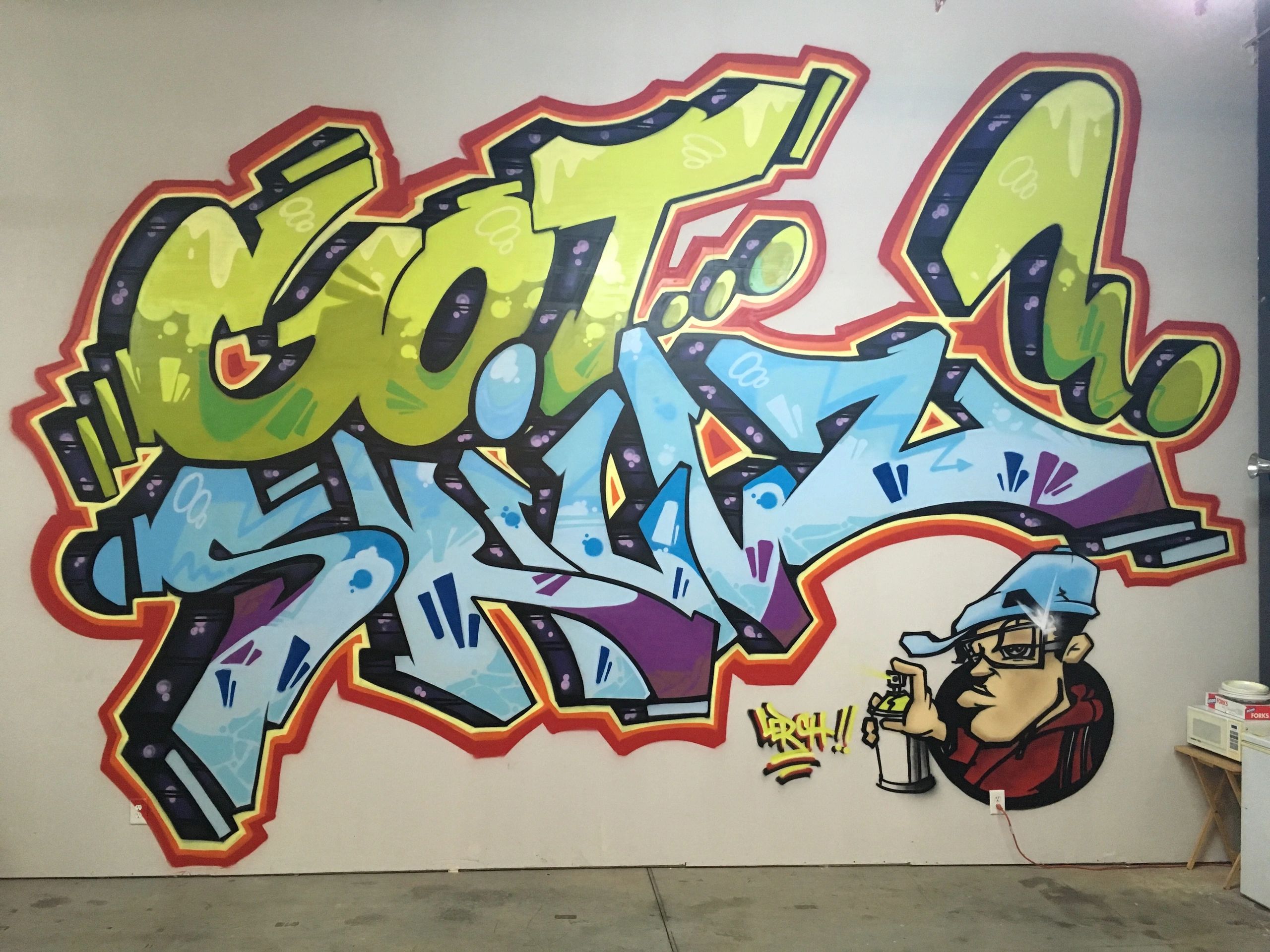 Graffiti Team Building