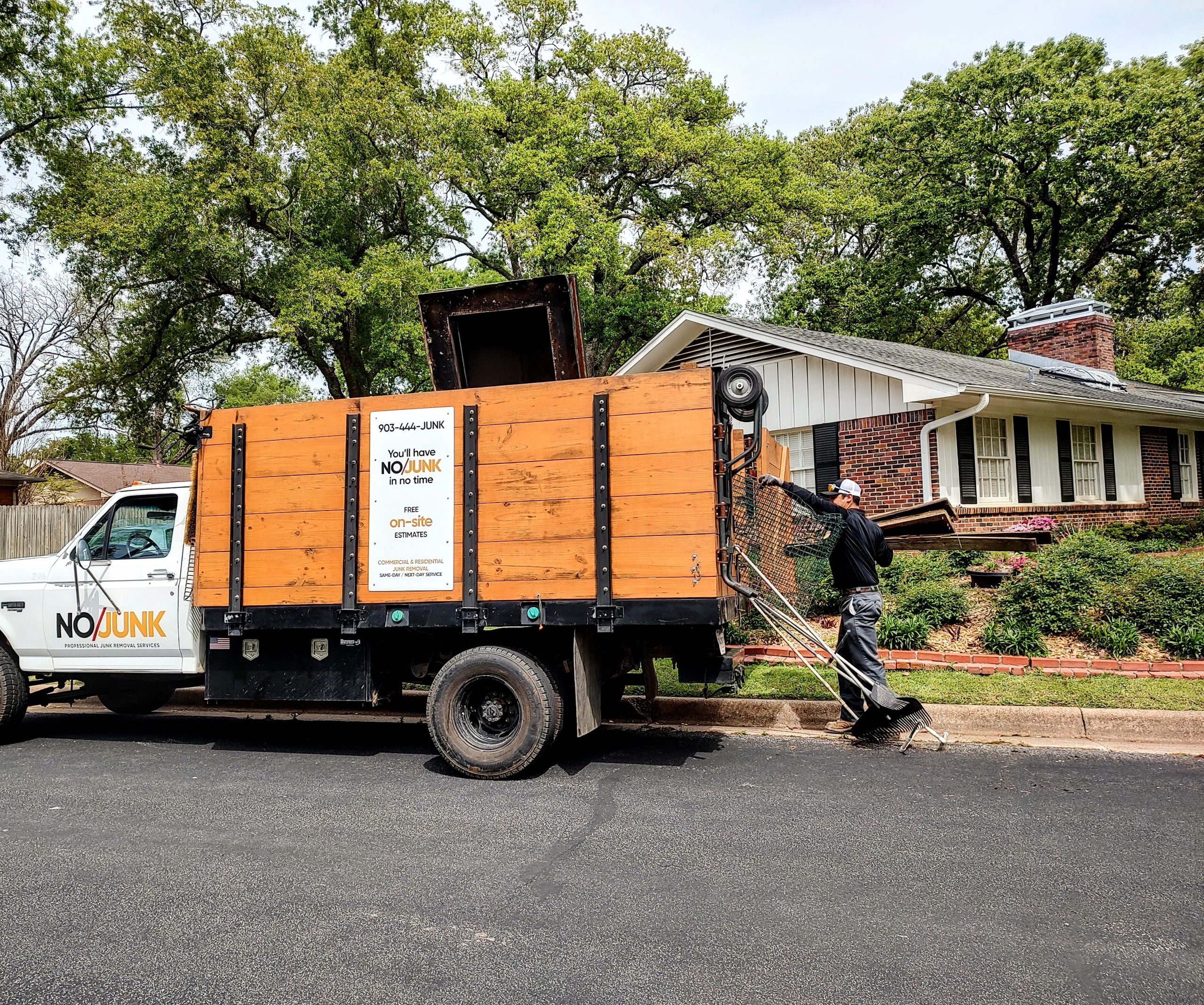 Full-Service Junk Removal | 903-444-JUNK | Same-Day or Next-Day Junk Removal | Tyler, TX