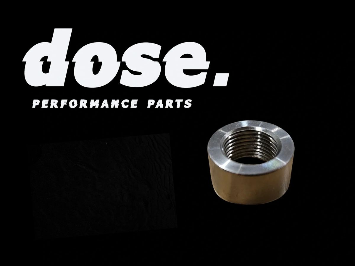 Weld on 02 sensor Flange.