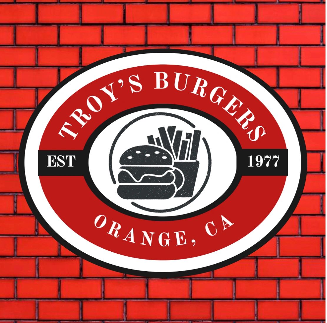 Troy's Burgers Orange