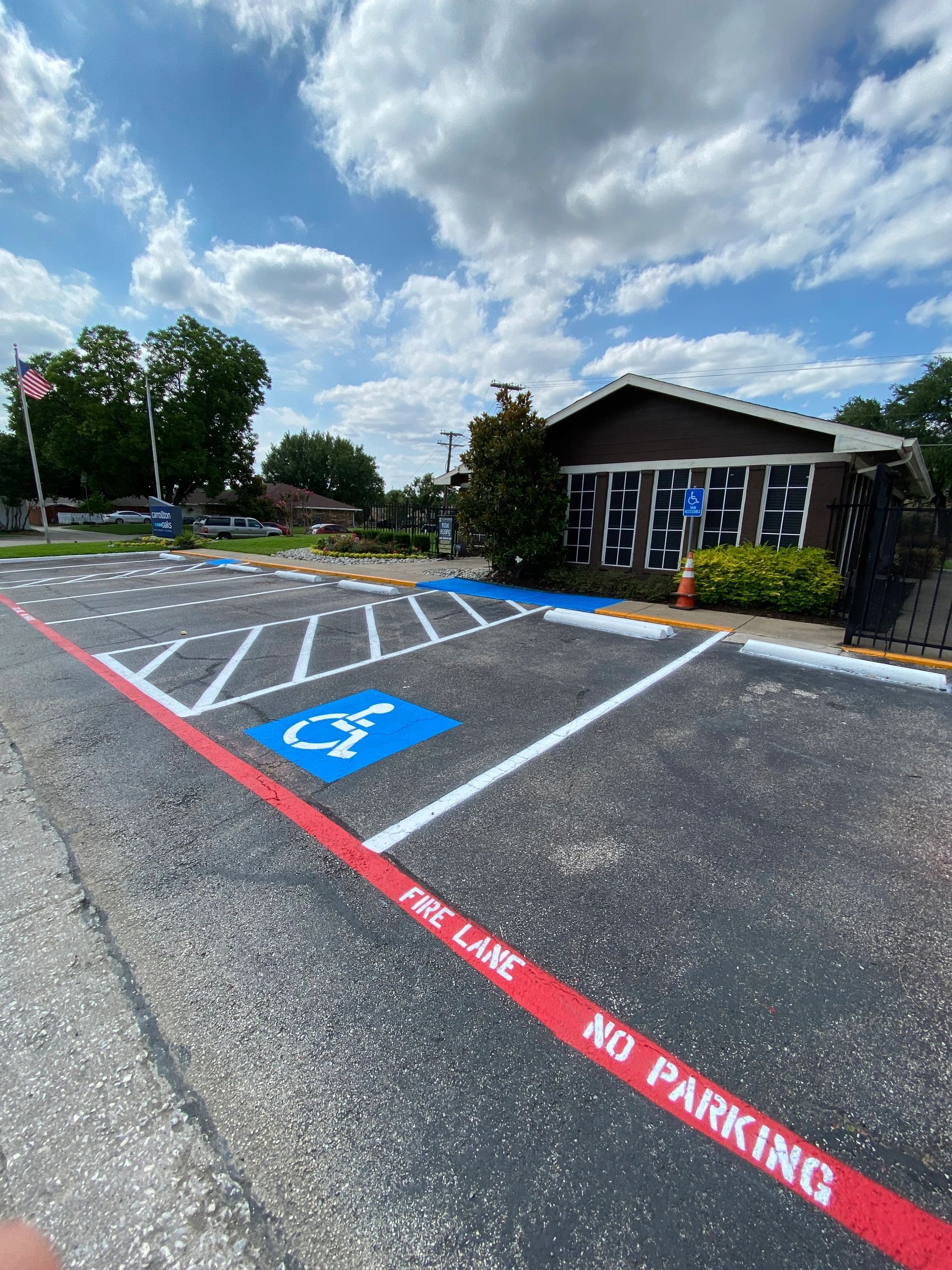 Parking Lot Striping - J.C. & A LOT STRIPING