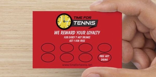 LOYALTY CARDS | Time For Tennis Wirral