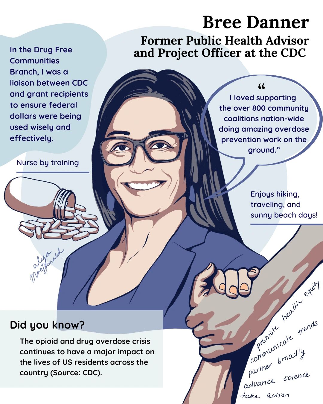 Bree Danner, Former CDC Health Advisor and Project Officer