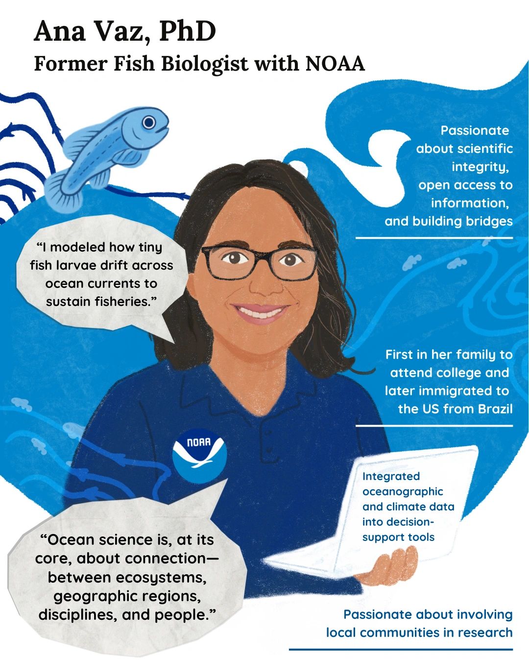 Ana Vaz, Fish Biologist