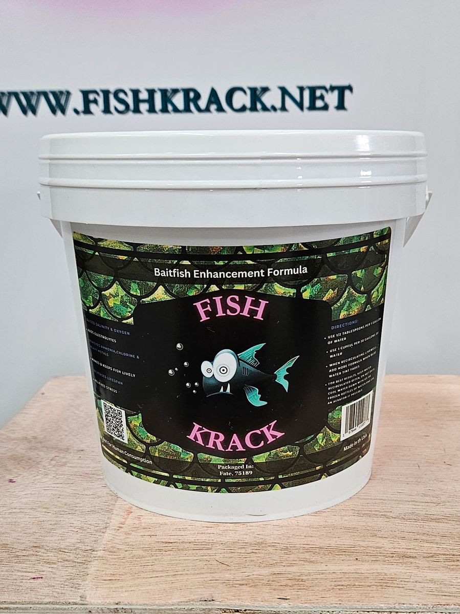 Fish Krack - Baitfish Enhancement Formula - 5lb Bucket