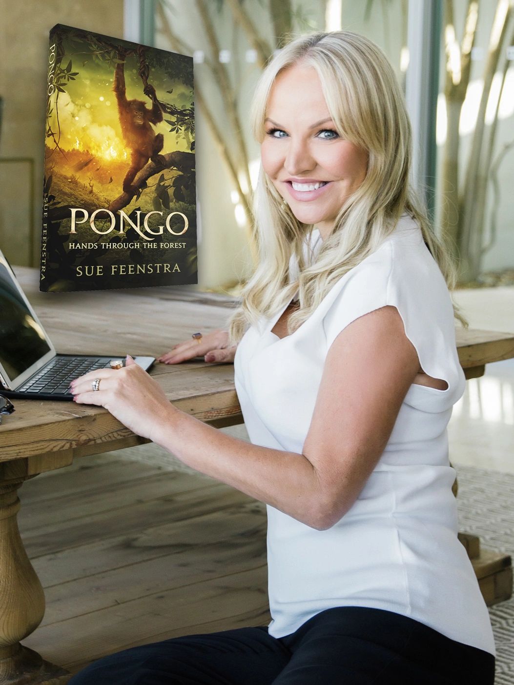 Sue Feenstra Says Orangutans Saved her Life