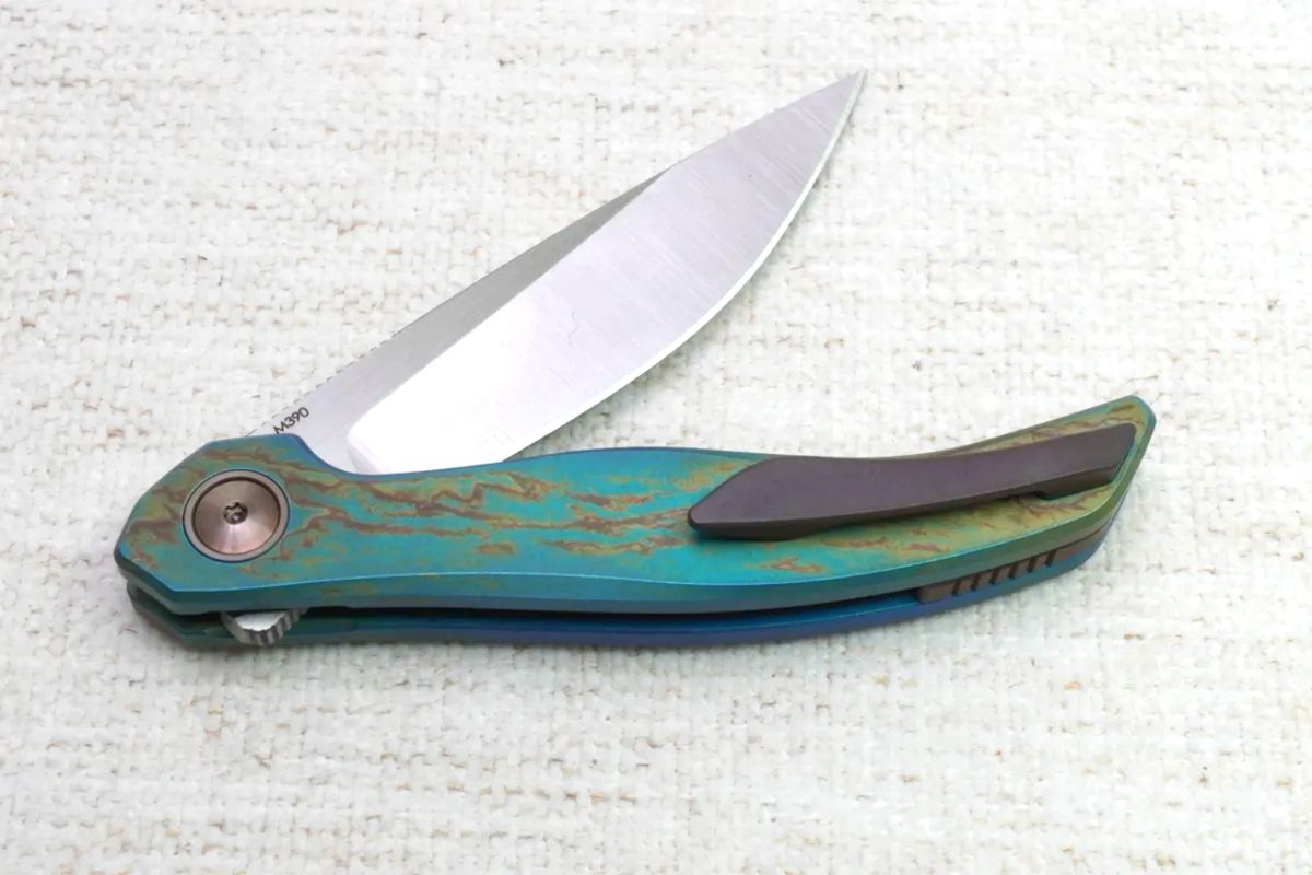 Keanison Fido: Satin finished anodized teal blue then superstorm ...