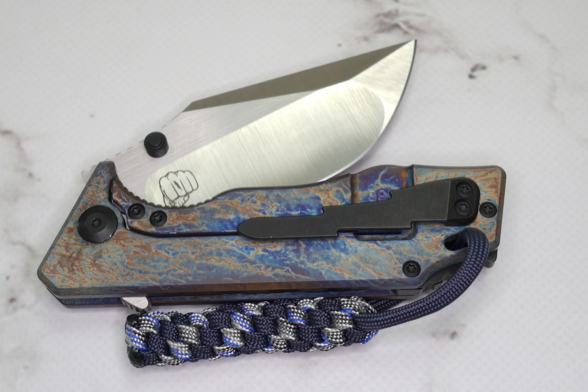 Something Obscene J-Cape V3.5: Custom satin finished and super storm treated. Custom Lanyard ...