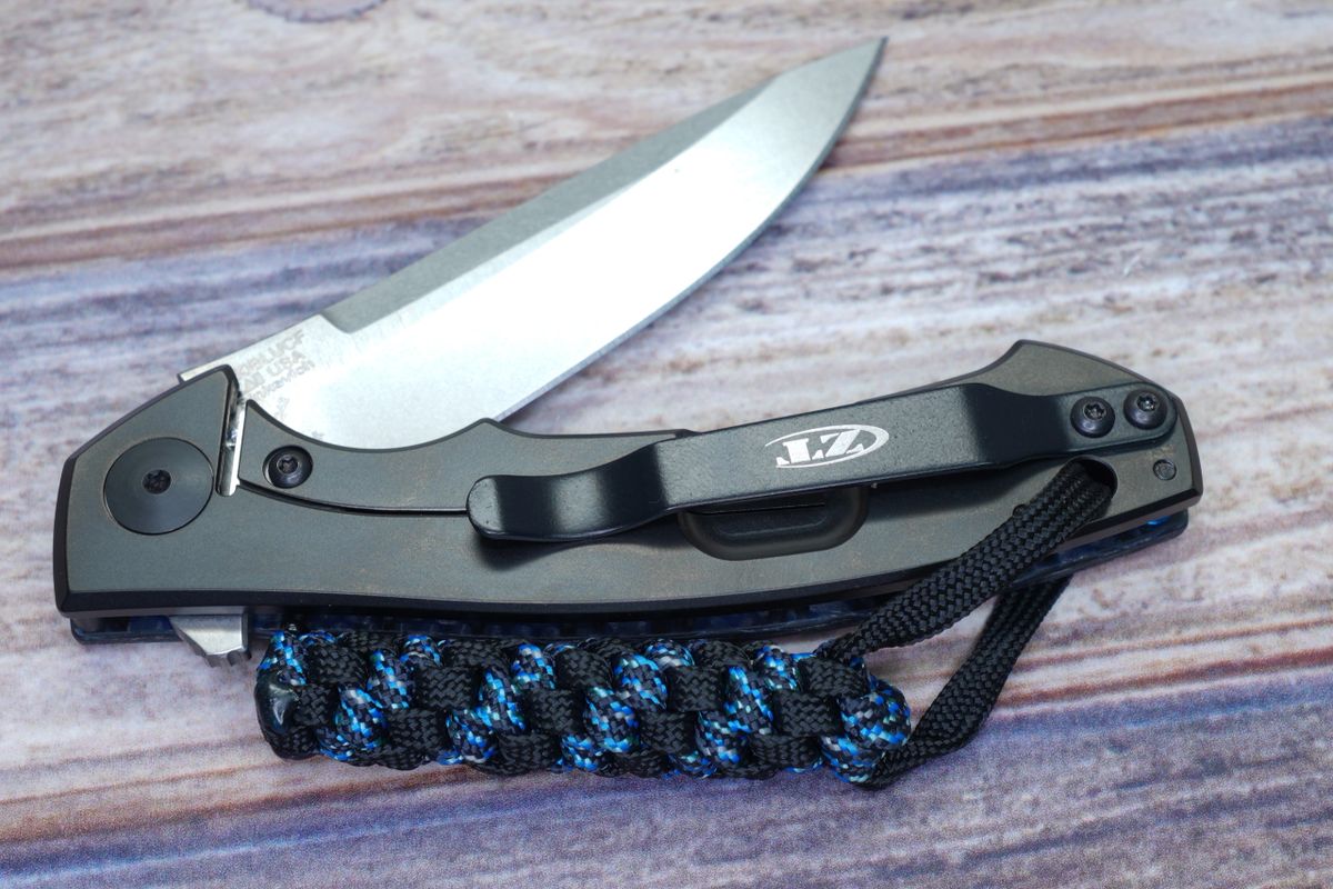 ZT0450BLUCF: Limited addition with black DLC titanium lock bar side and ...