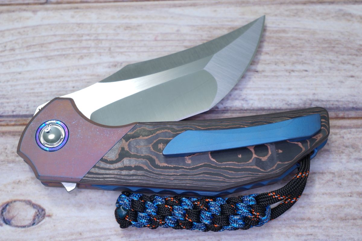 Reate Tiger Fat Carbon-Copper Camo: Satin finished and anodized copper ...