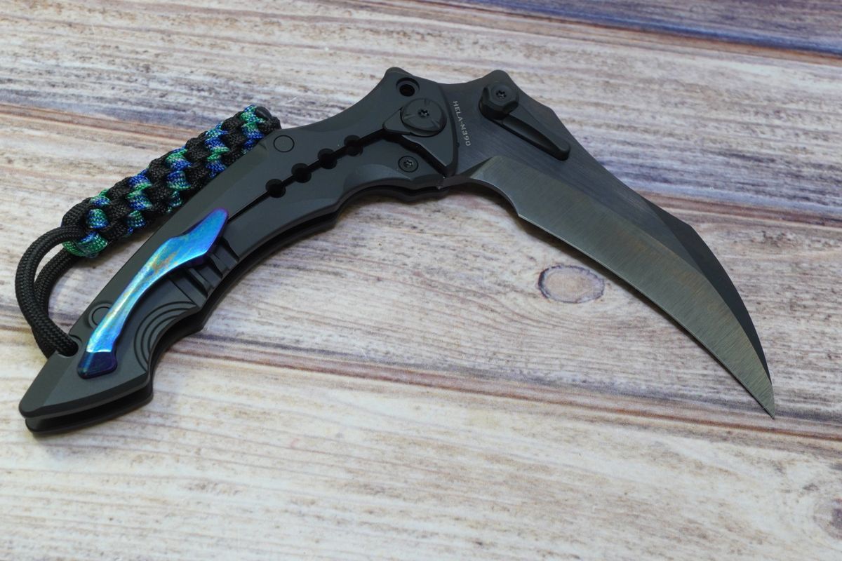 Maxace Hale Black DLC Satin Finish: BLC has been removed from the ...