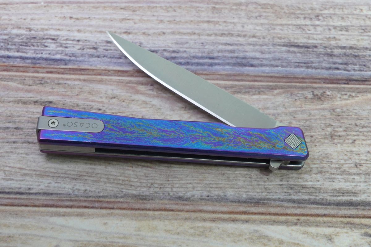 Ocaso Solstice: Polished and anodized high voltage purple blue and ...