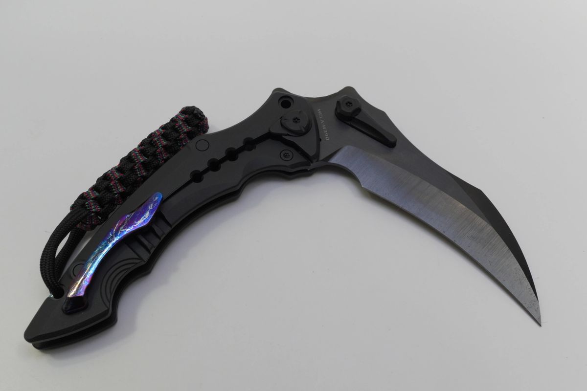 Maxace Hela Black DLC Satin Mat Finish: BLC has been removed from the ...