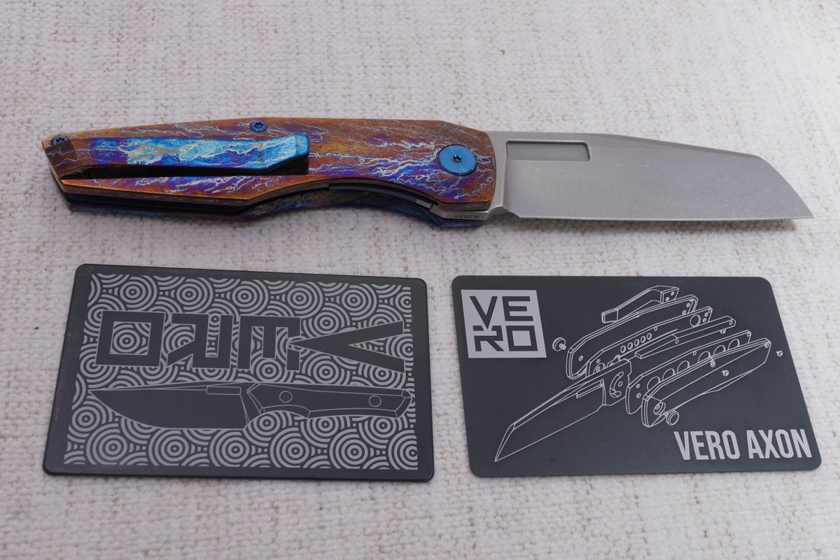 Vero Axon: Polished and super storm treated on the scales. Back spacer ...
