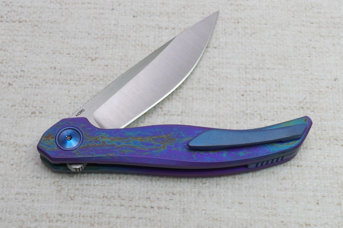 Keanison Fido: Satin finished anodized high voltage purple then ...
