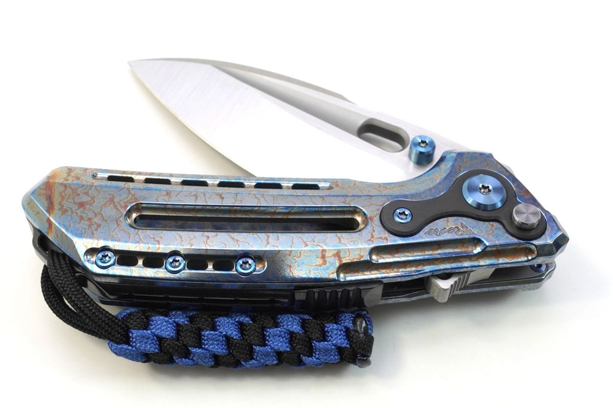 Reate T6000: Custom polished and anodized sky blue with a bronze super ...