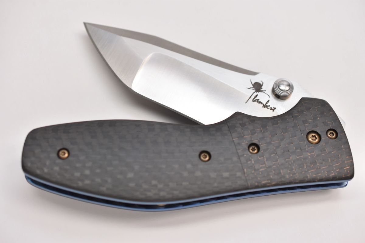 Kirby Lambert Custom Incinerator: Copper Weave Carbon Fiber Bolster ...