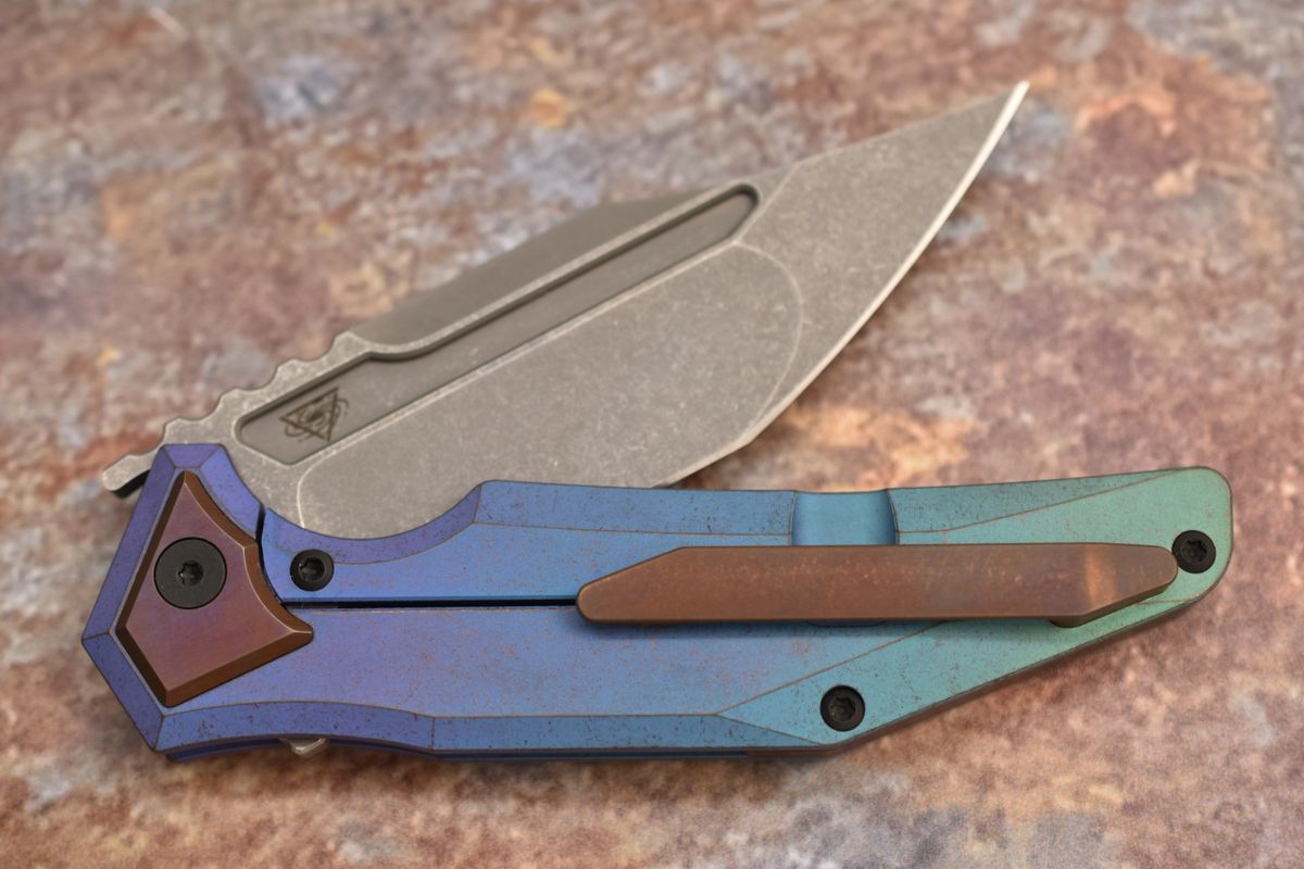 Arcane Design Abyss: Anodized with a purple blue green fade and a ...