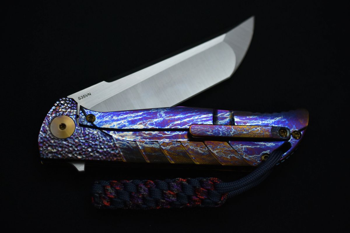 Reate K2: Buffed and super storm storm anodized with bronze blue and ...