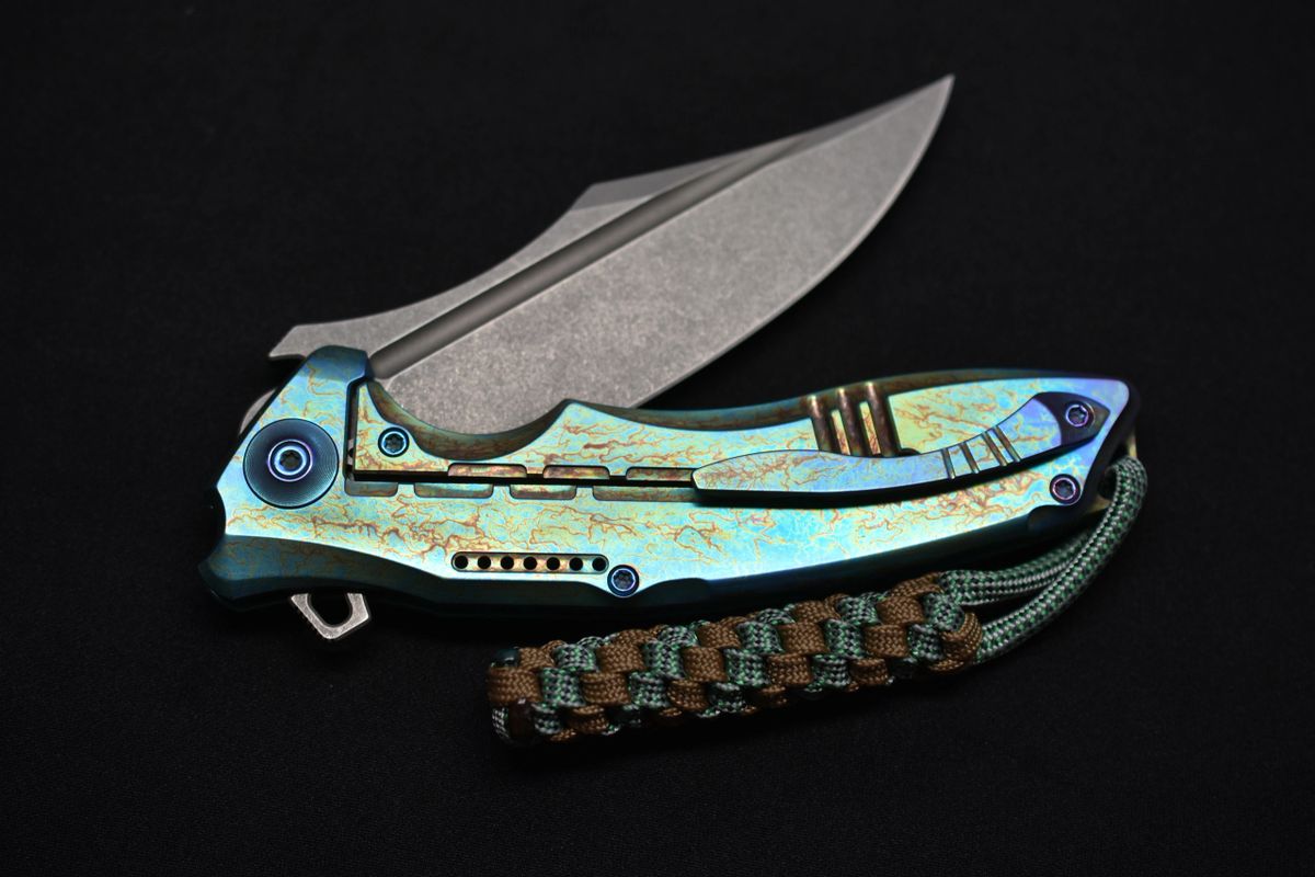 WE 814 Chimera: The polished then given a light satin high voltage blue ...