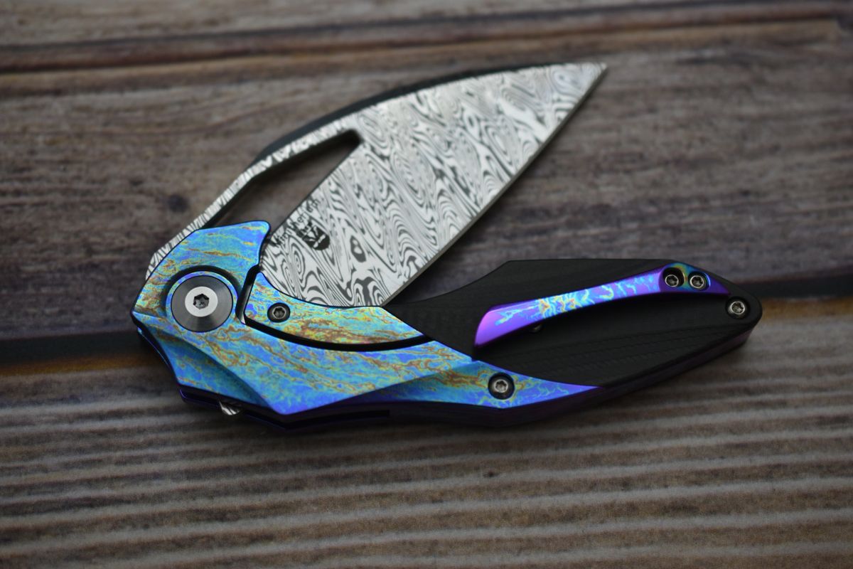 Kizer Minitherium: Custom buffed and anodized high voltage as the back ...