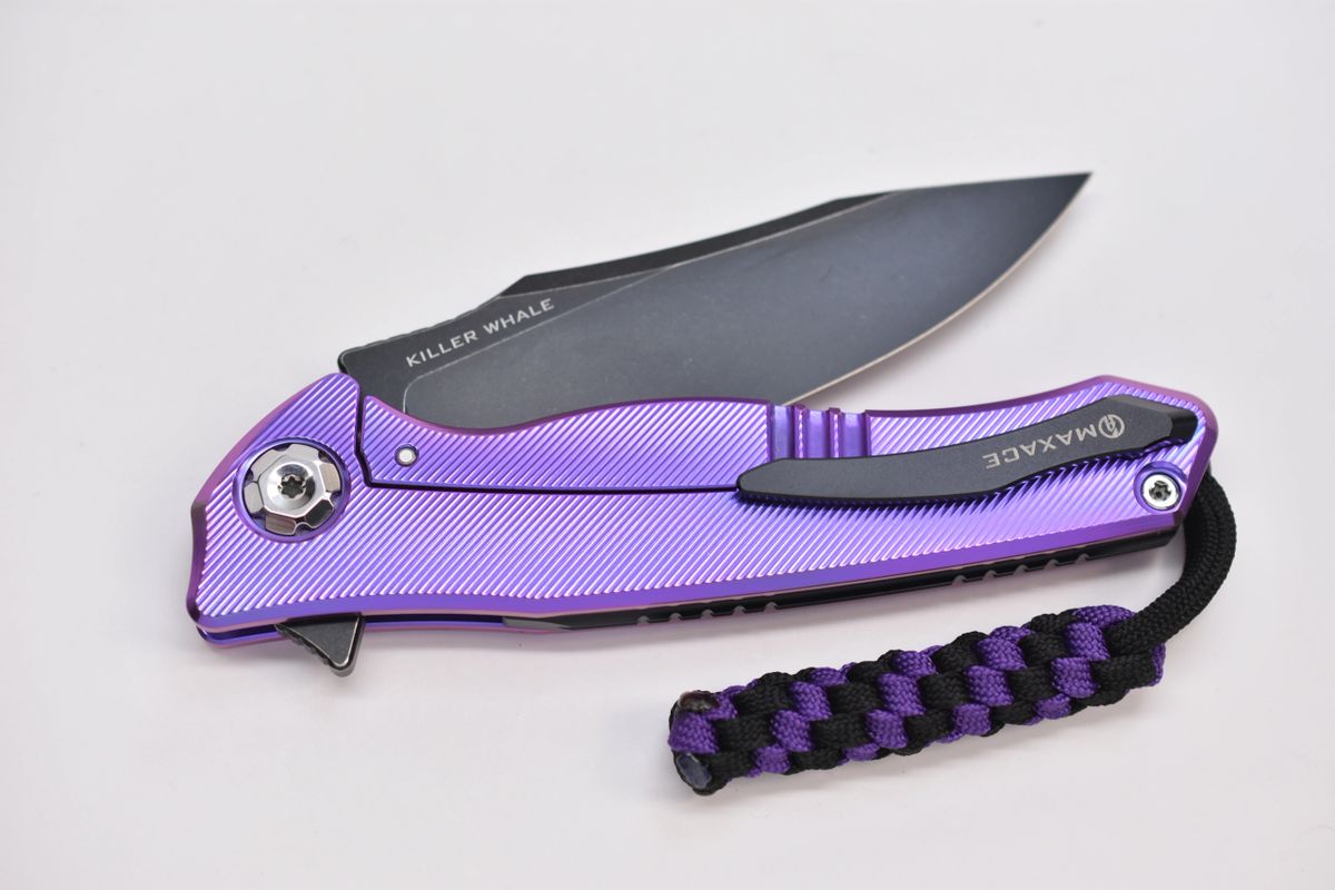 Maxace Killer Whale: The titanium scales have been polished and ...