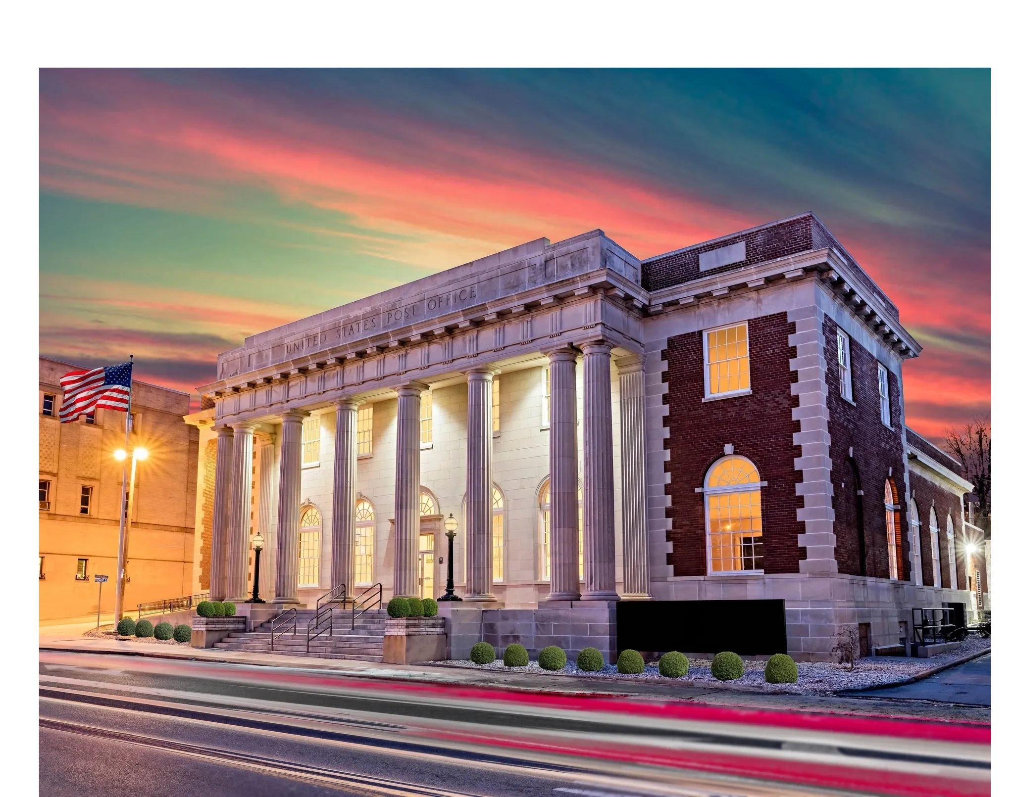 The Historic Bristol Virginia Post Office