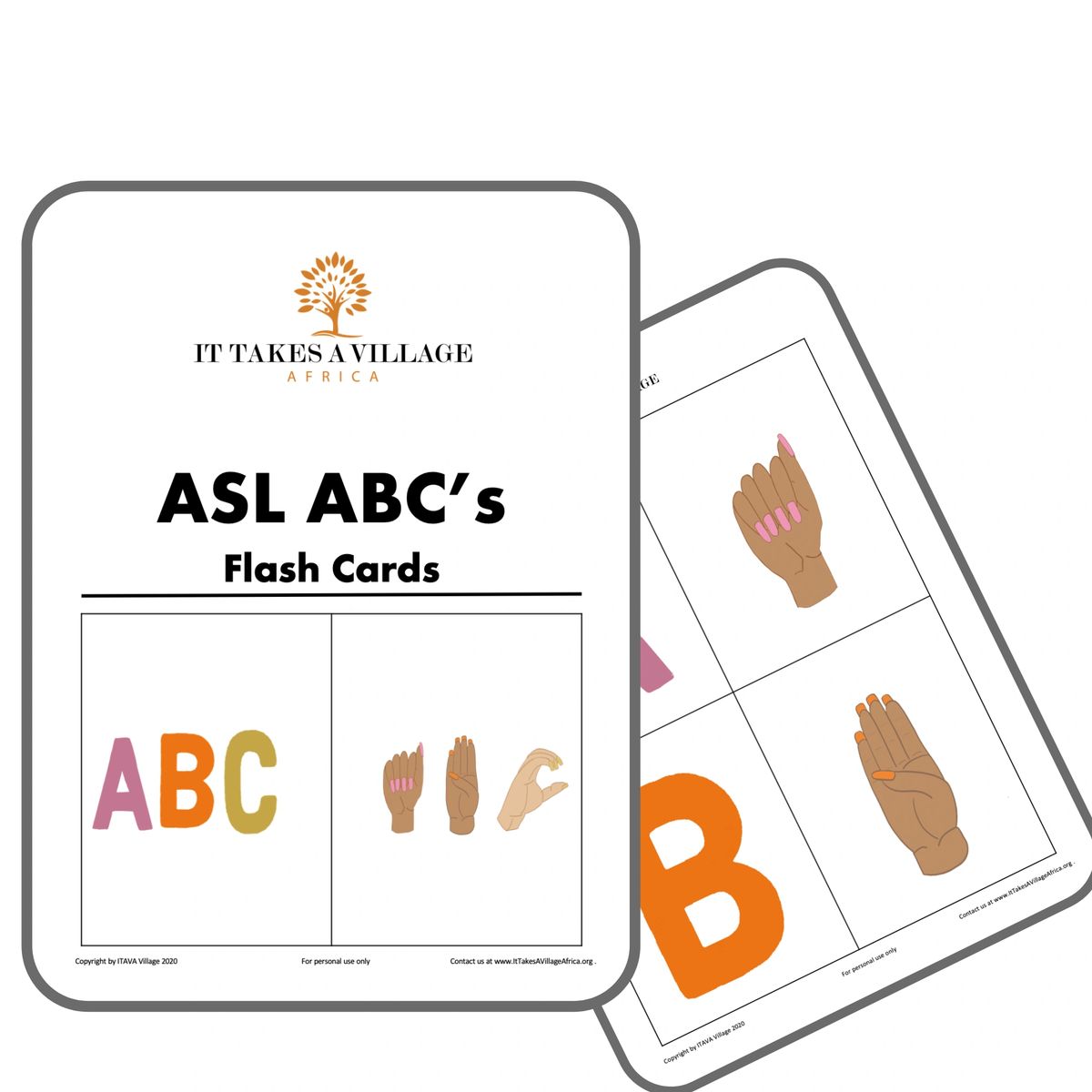 ITAVA Early Education Learning Presents American Sign Language| ABCs ...