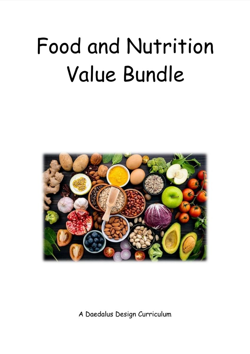 Food and Nutrition Value Bundle