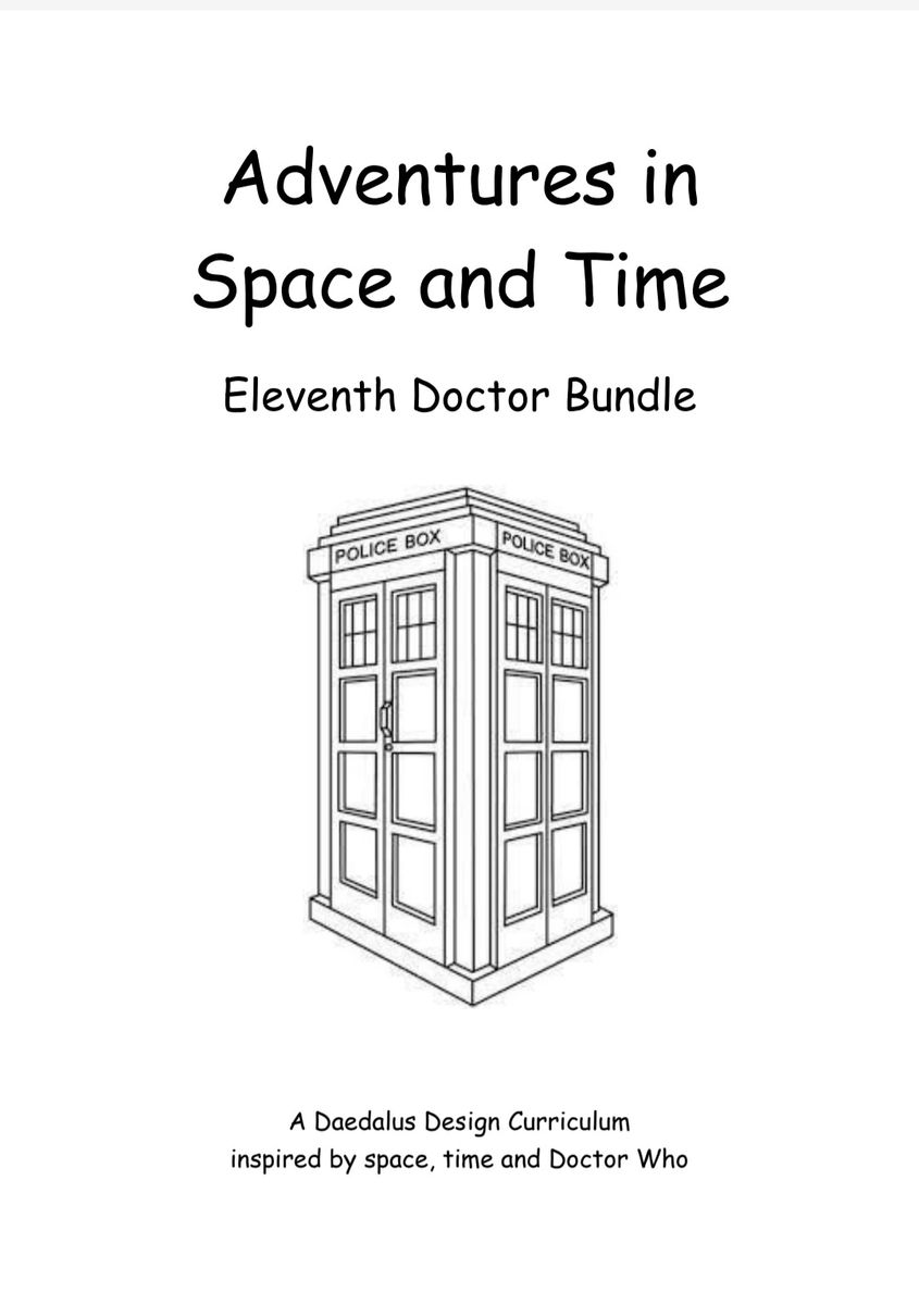 Adventures in Space and Time Workbook 11th Doctor ***BUNDLE***