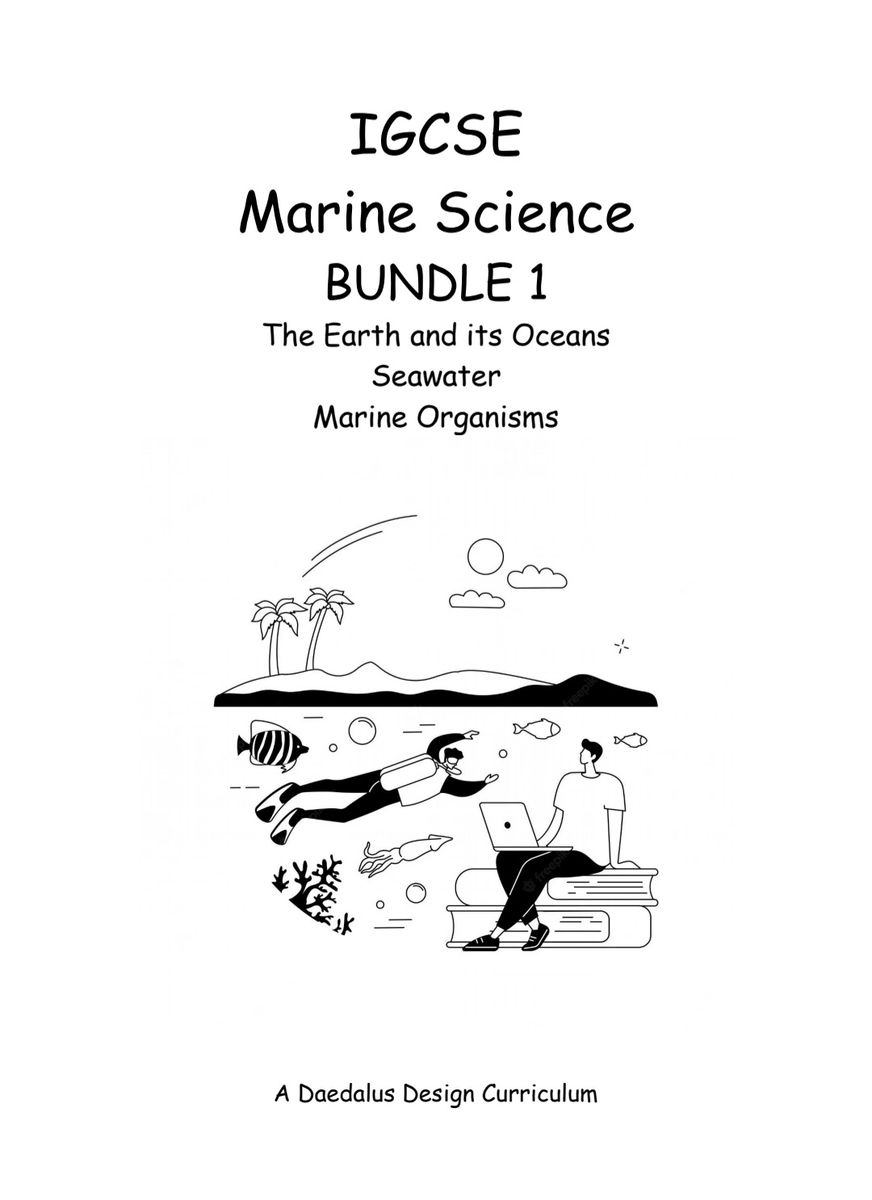 Igcse Marine Science Bundle 1