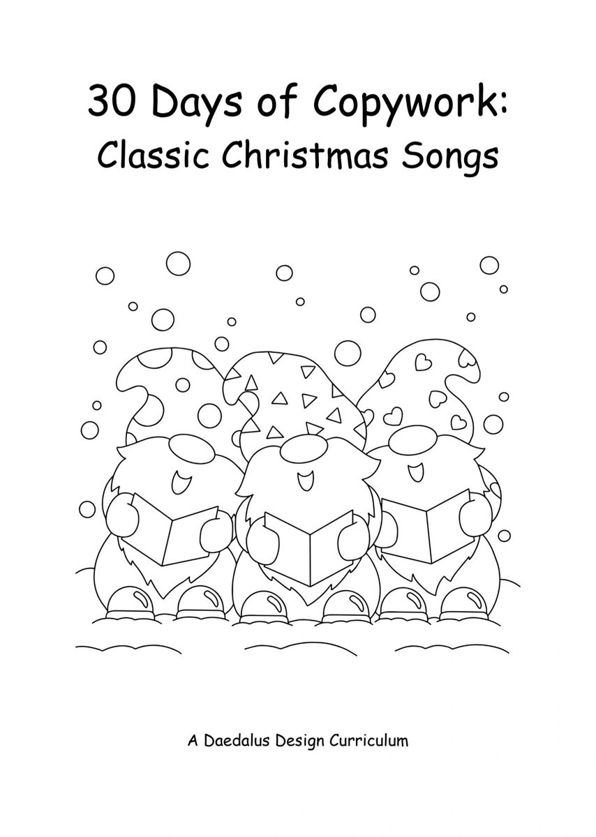 30 Days Of Copywork Classic Christmas Songs 30-days-of-copywork-classic-christmas-songs