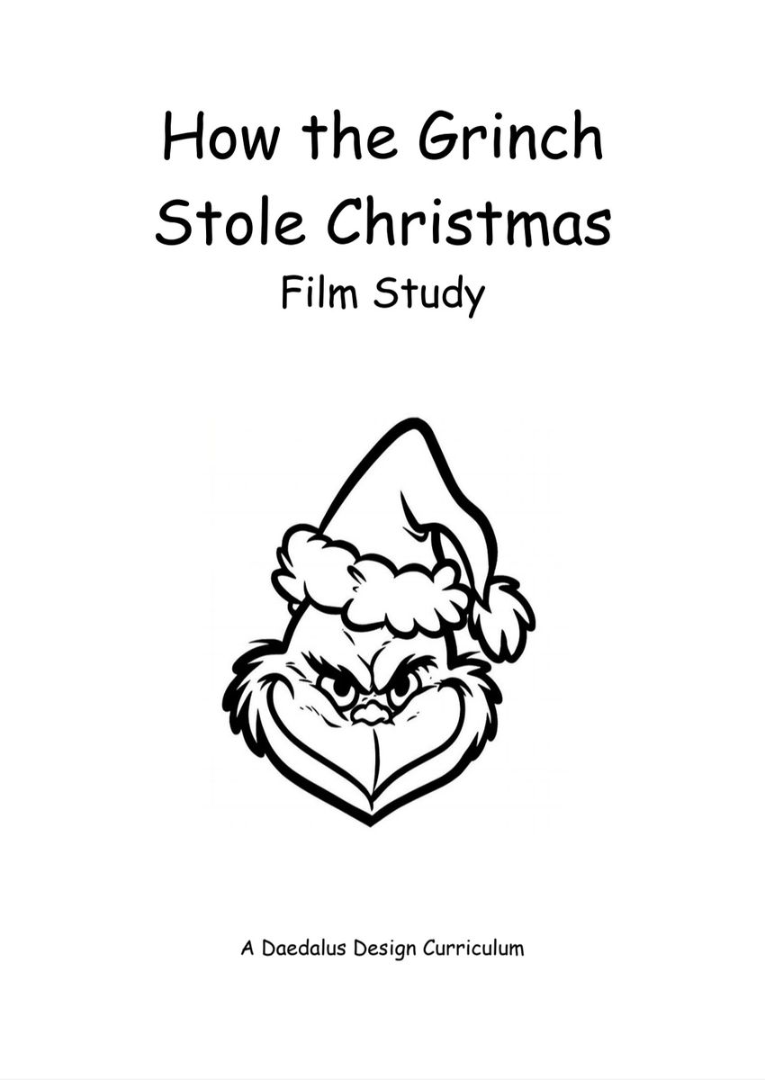 How the Grinch Stole Christmas Film Study